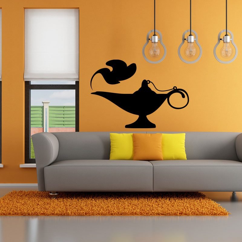 Wall decal Oriental Lamp Aladin | MADASOUQ.com